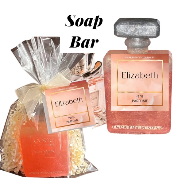 Hand Crafted | Bath & Body | Perfume Bottle Soap Bar Handcrafted ...